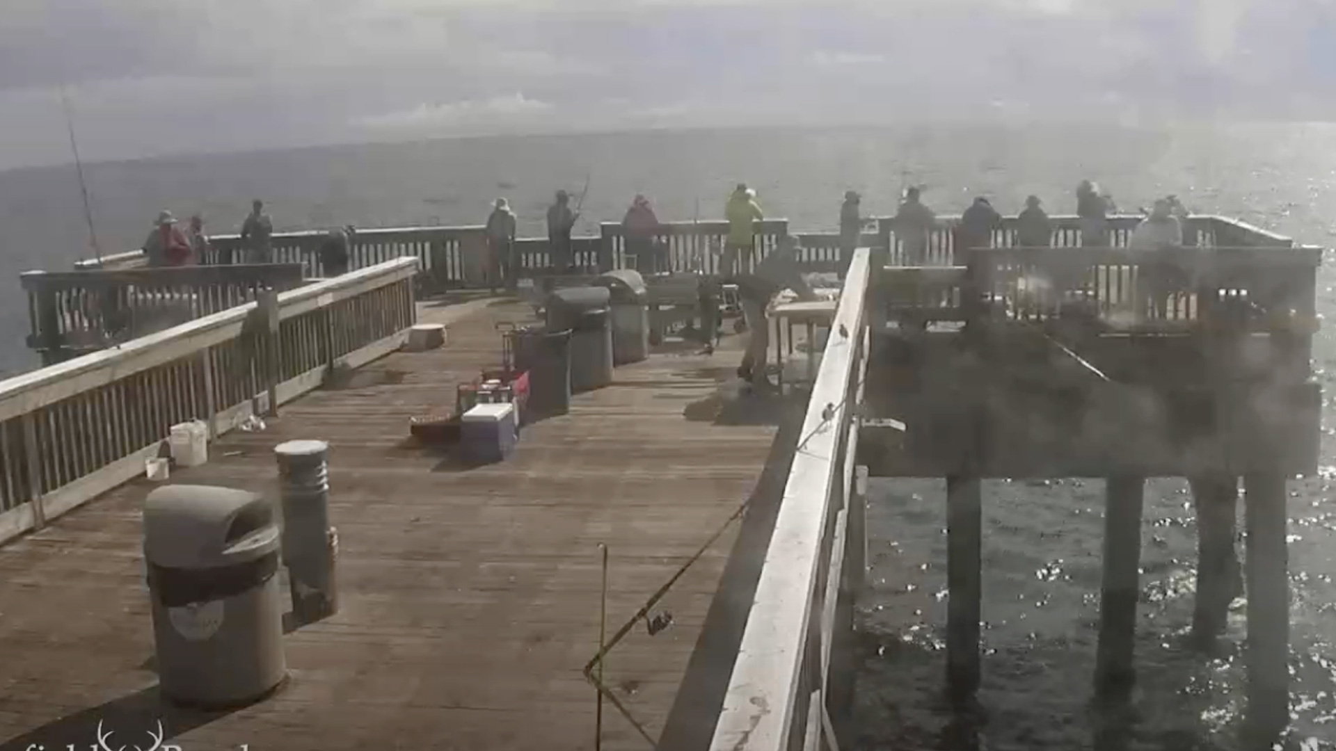 LIVE Deerfield Beach, FL USA Pier Camera - Florida's Coral Reef